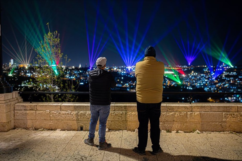High LIGHT JLM: a show in the sky - iTravelJerusalem